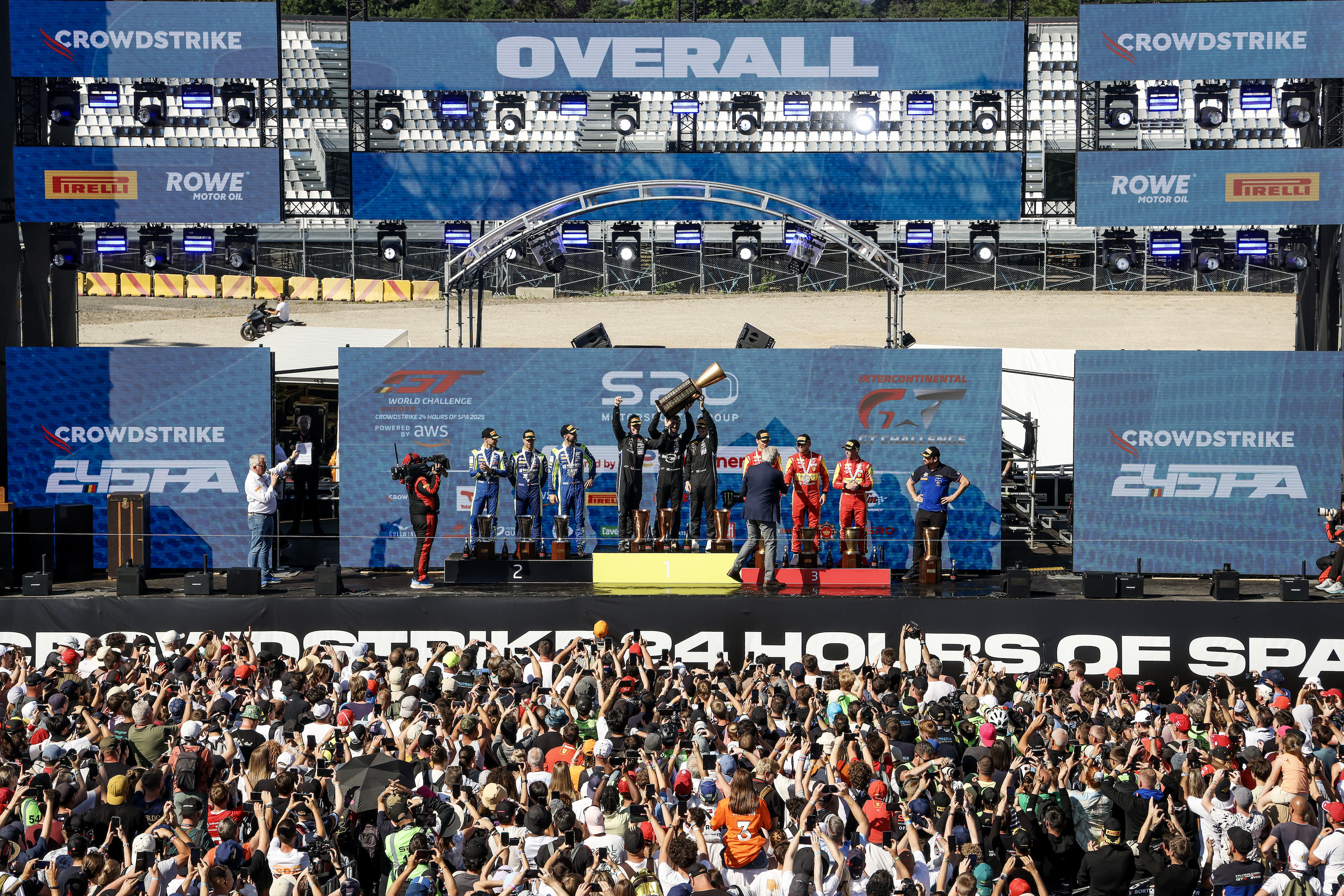 Lamborghini joins the immortals as Grasser Racing storms to sensational CrowdStrike 24 Hours of ...